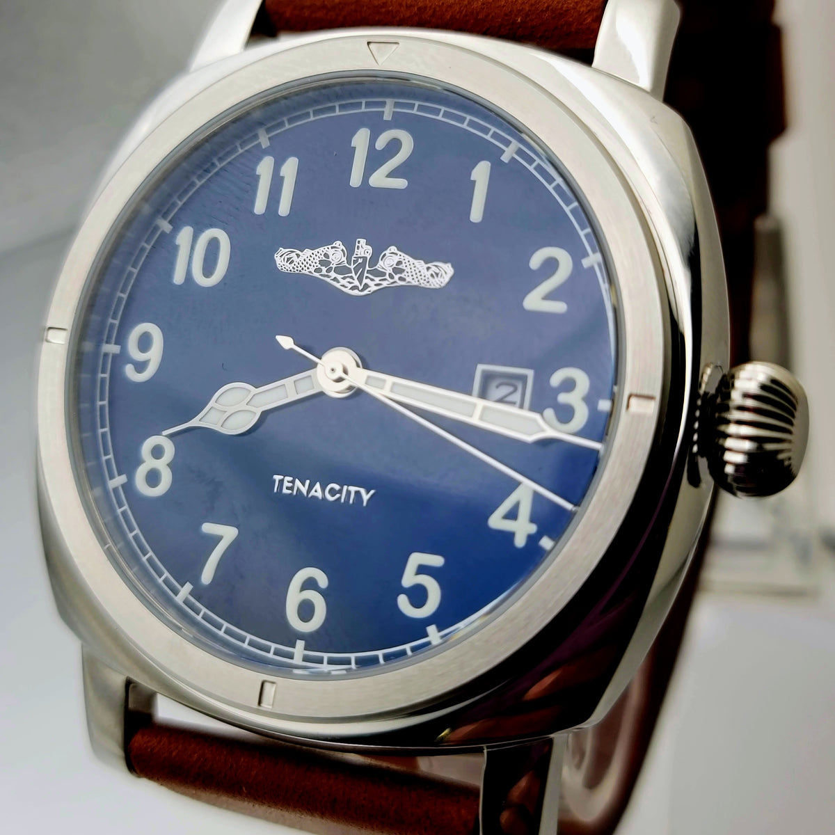 The Bubblehead (Silver) – Tenacity Watches
