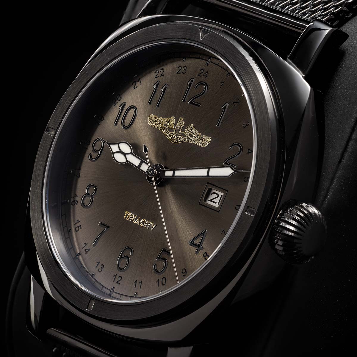 The MidWatch (Gold) – Tenacity Watches